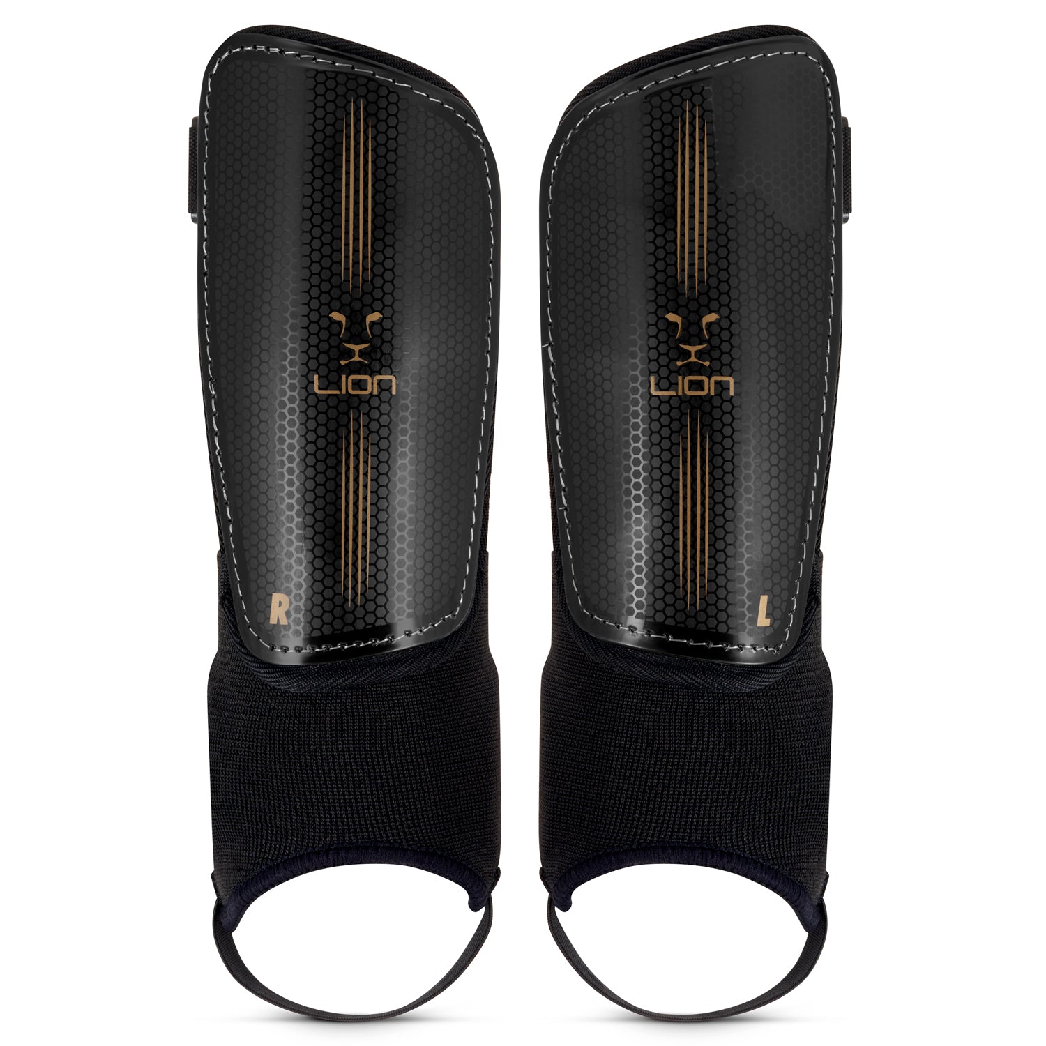Shin Pads with Ankle Support – Lion Sportswear