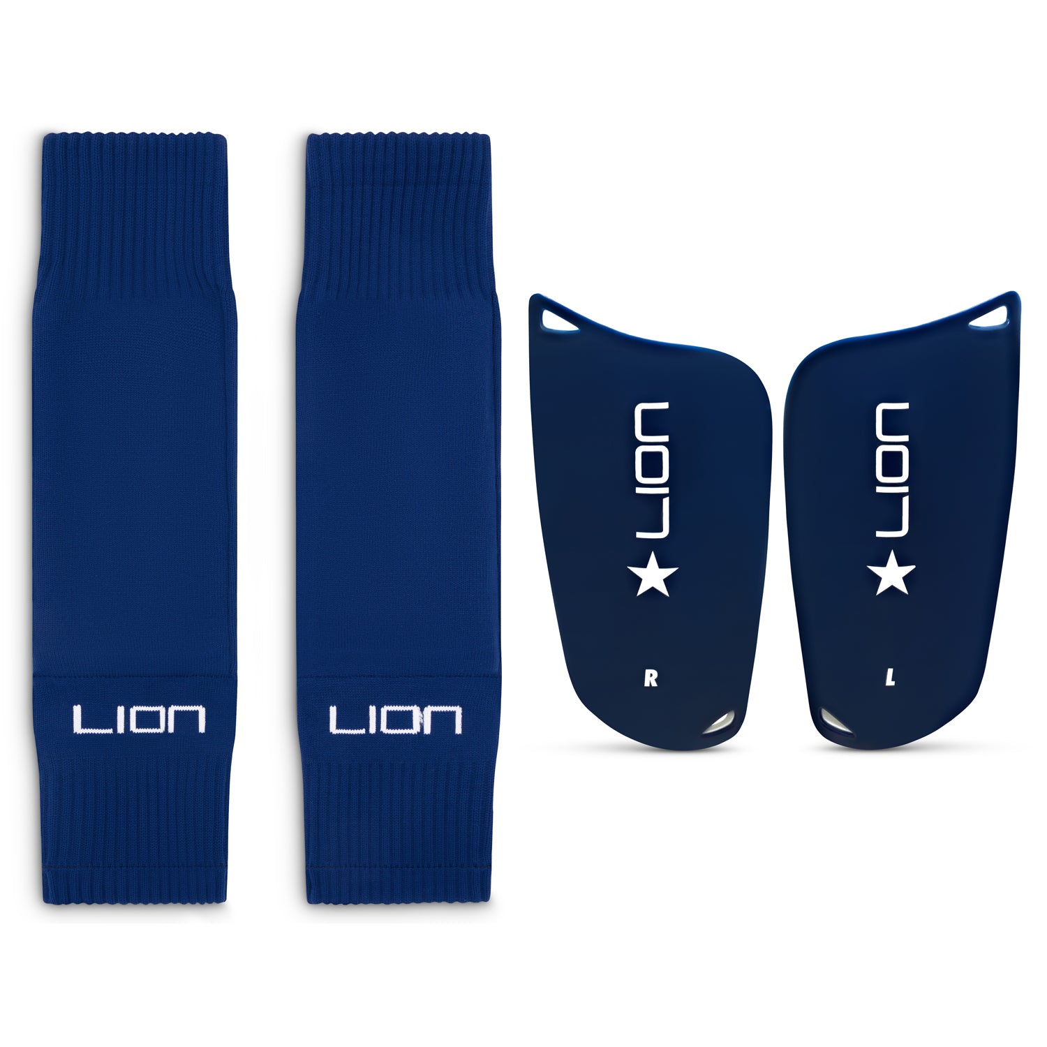 Sleeve Socks with Shin Guard All-in-one Set for Kids – Lion Sportswear